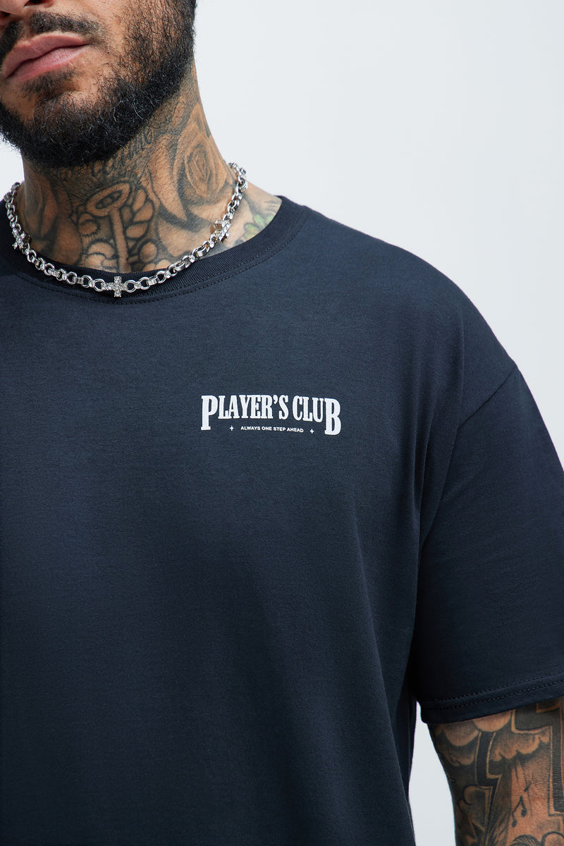 Player's Club One Step Ahead Short Sleeve Tee - Black | Fashion Nova ...