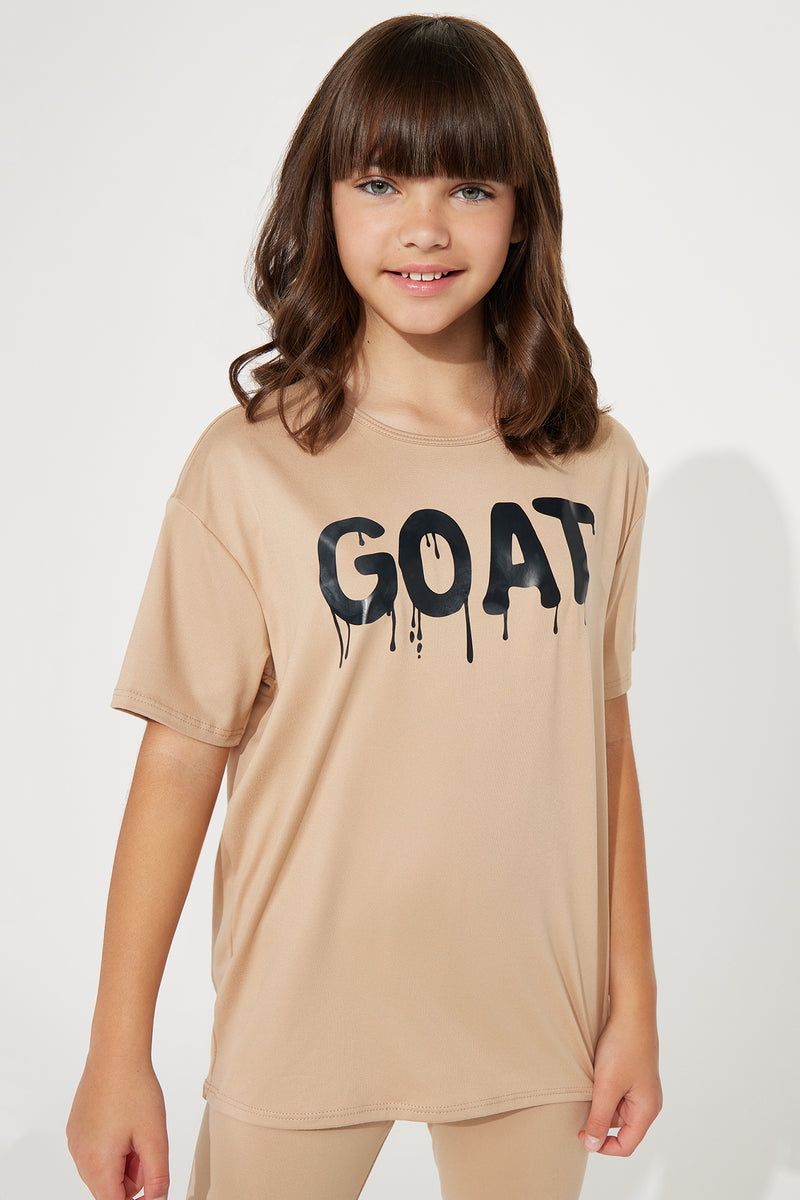 Mini Always The Greatest Short Sleeve Legging Set - Mocha | Fashion ...