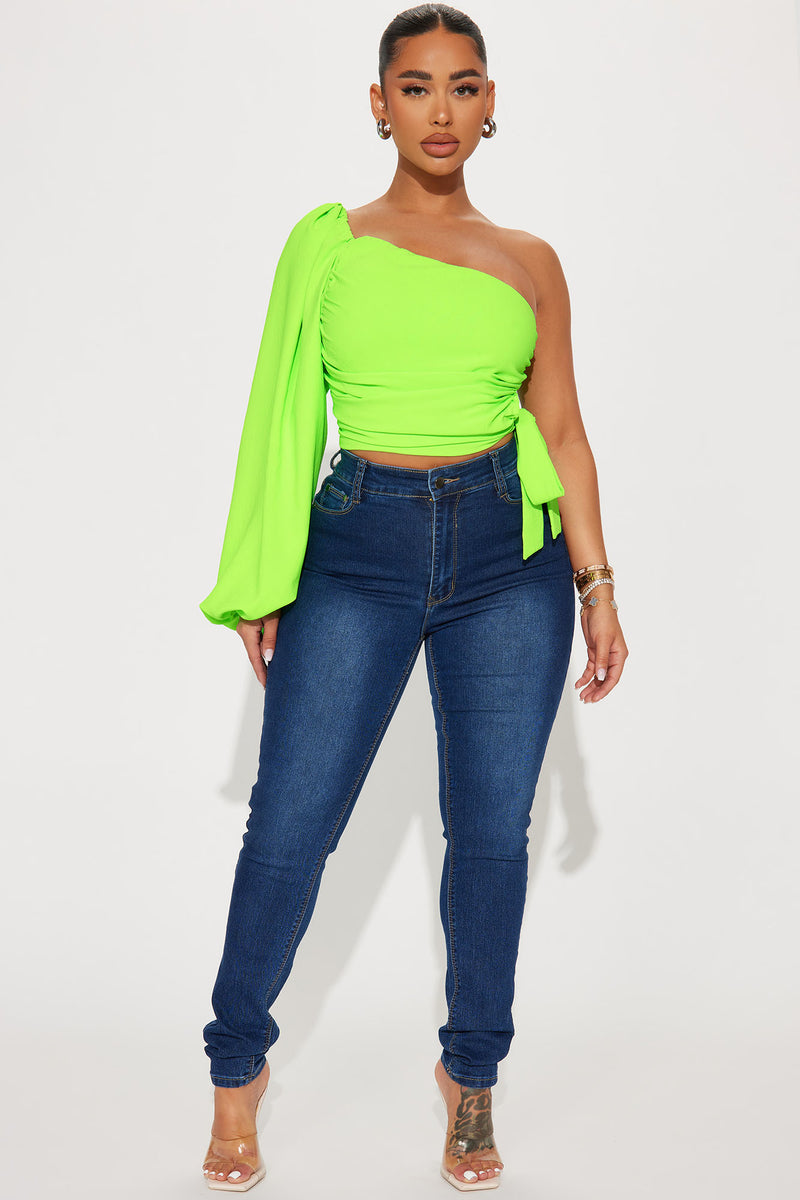 Cora Top - Neon Green | Fashion Nova, Shirts & Blouses | Fashion Nova