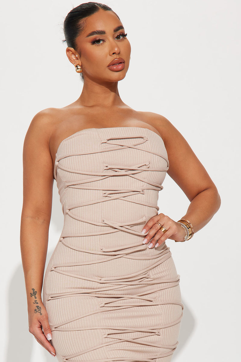 Mayra Maxi Dress - Oatmeal | Fashion Nova, Dresses | Fashion Nova