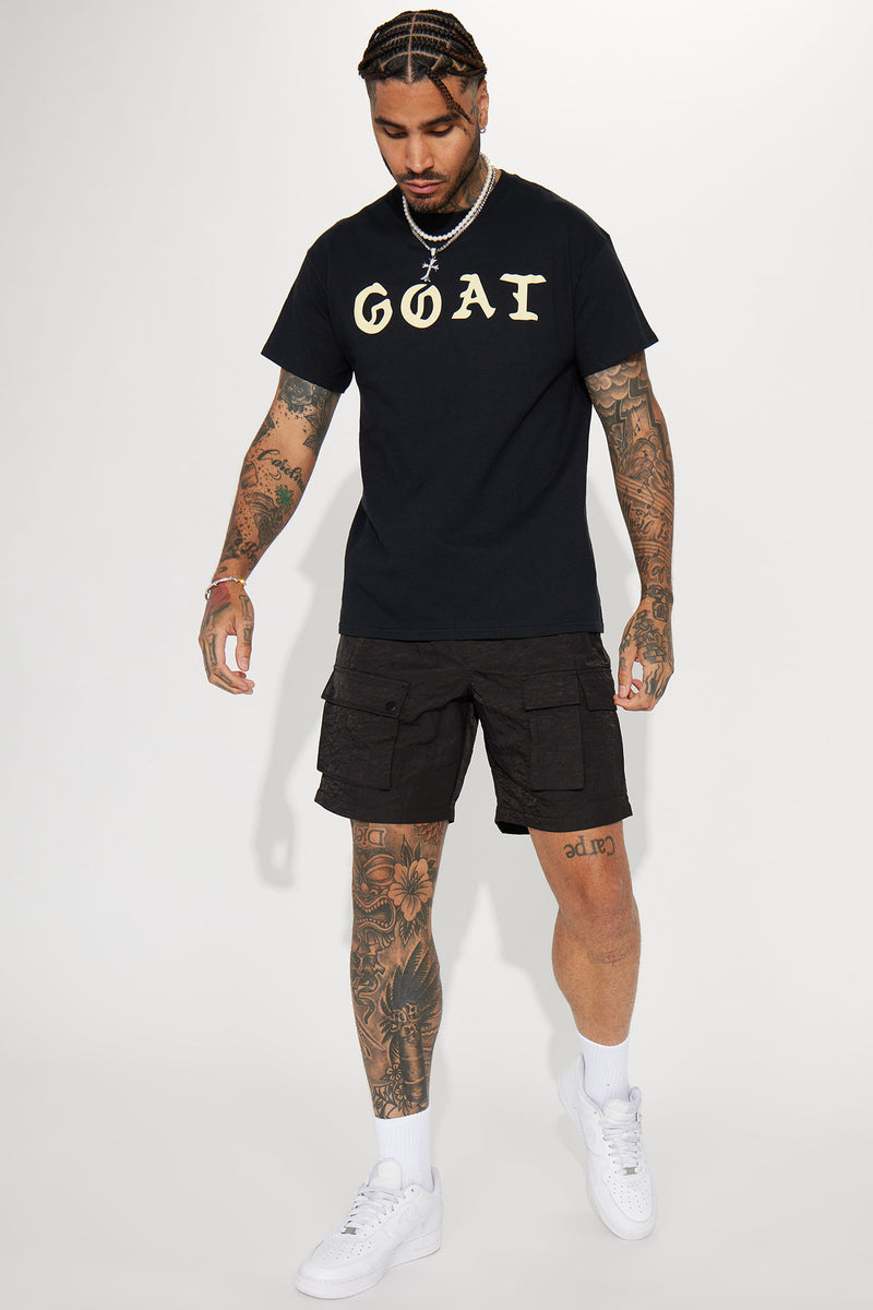 Goat Stacked Short Sleeve Tee - Black | Fashion Nova, Mens Graphic Tees ...