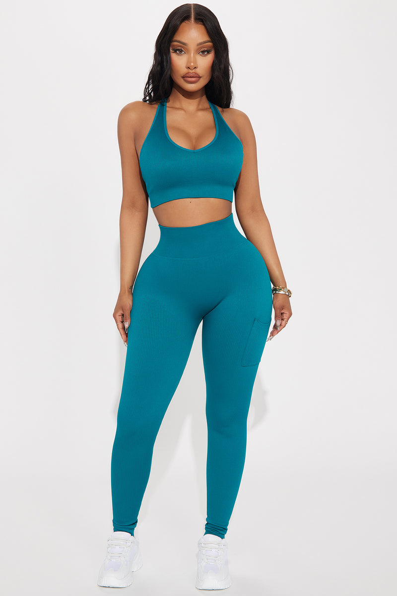 Keep Your Balance Active Set - Teal | Fashion Nova, Nova Sport ...