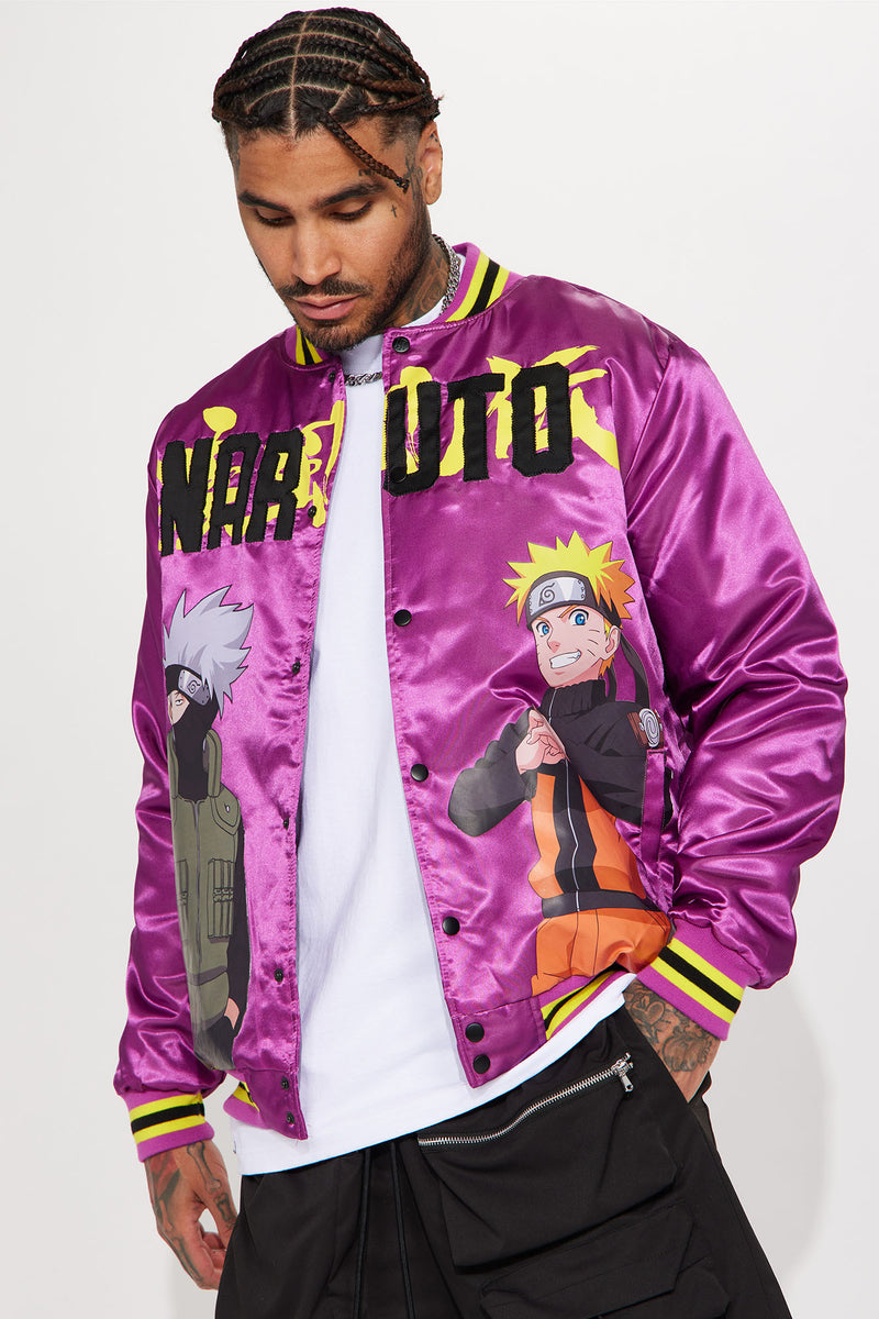 Naruto Bomber Jacket - Purple | Fashion Nova, Mens Jackets | Fashion Nova