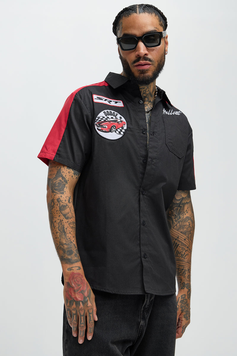 Dodge Mechanics Shirt - Black | Fashion Nova, Mens Shirts | Fashion Nova