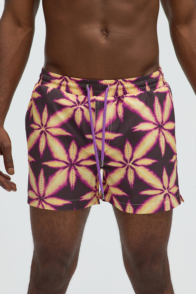 Calming Petals Swim Trunks - Purple/combo | Fashion Nova, Mens Swim ...