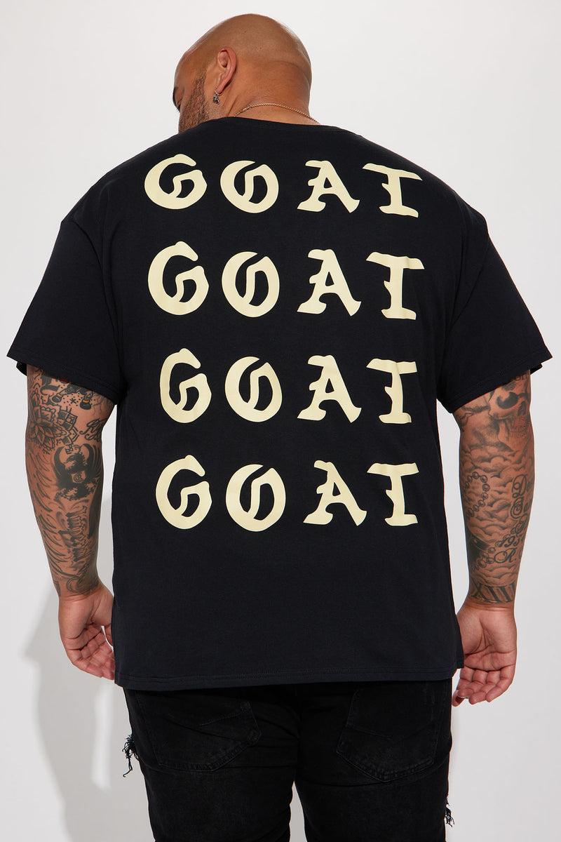 Goat Stacked Short Sleeve Tee - Black | Fashion Nova, Mens Graphic Tees ...