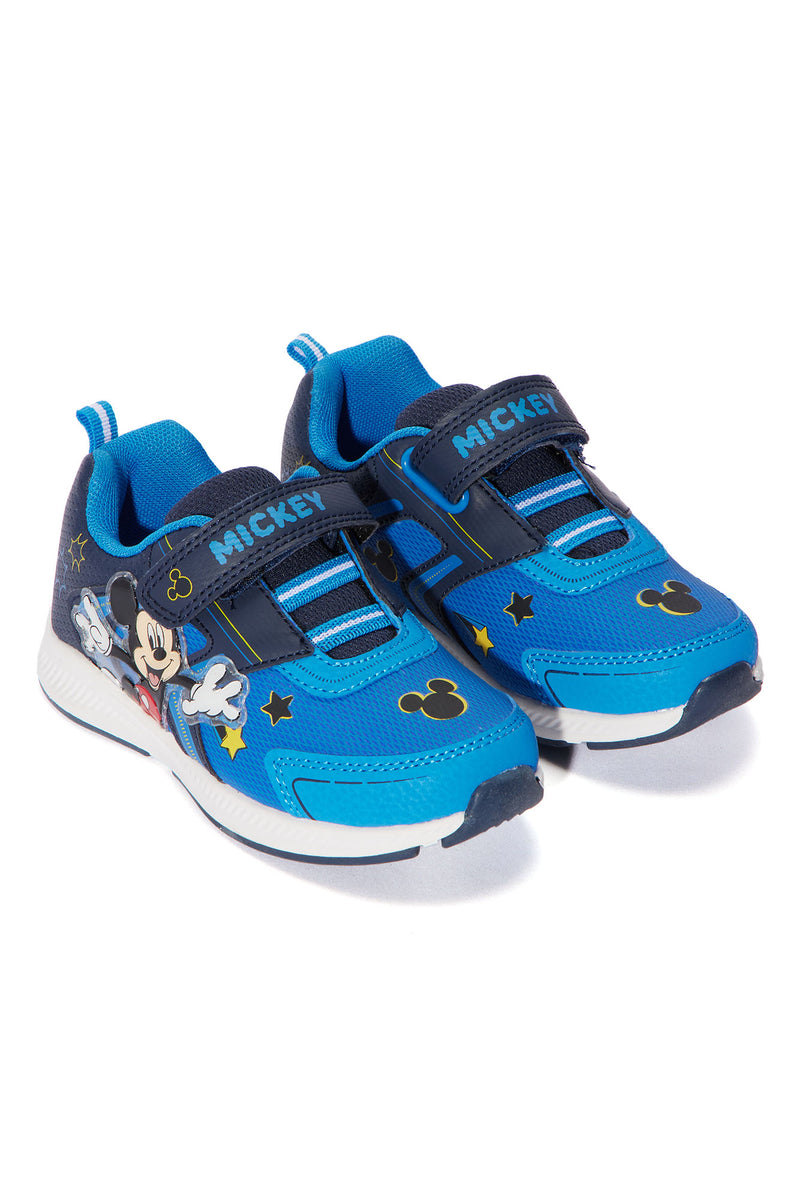 Mini Mickey Mouse Velcro Sneakers - Blue | Fashion Nova, Kids Shoes ...