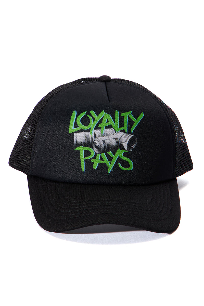 Loyalty Pays Trucker Hat - Black | Fashion Nova, Mens Accessories ...