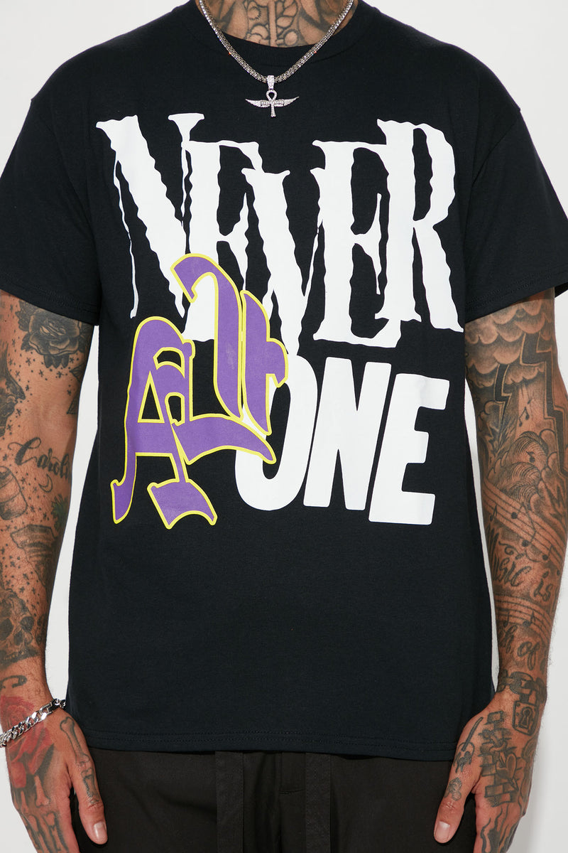 All For One Short Sleeve Tee - Black | Fashion Nova, Mens Graphic Tees ...
