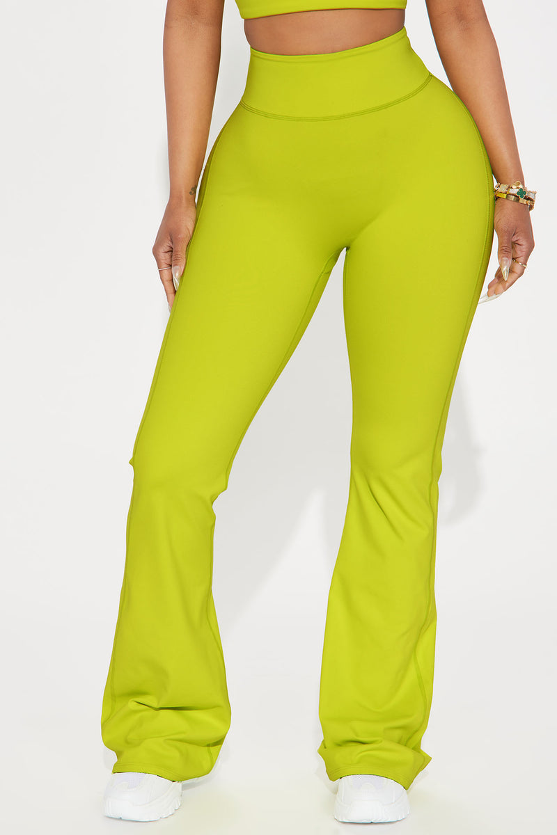 Claudia Super Soft Active Yoga Pant - Lime | Fashion Nova, Nova Sport ...