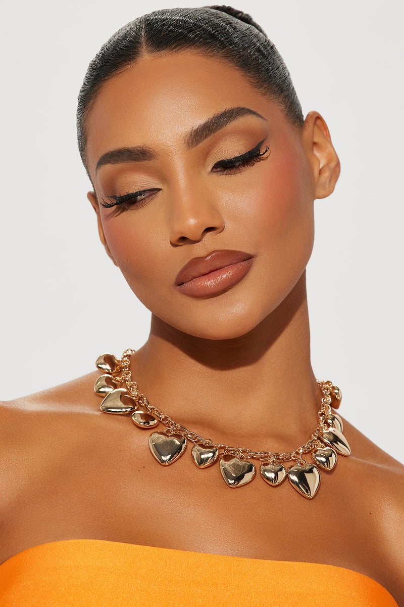Cupid's Charm Necklace - Gold | Fashion Nova, Jewelry | Fashion Nova