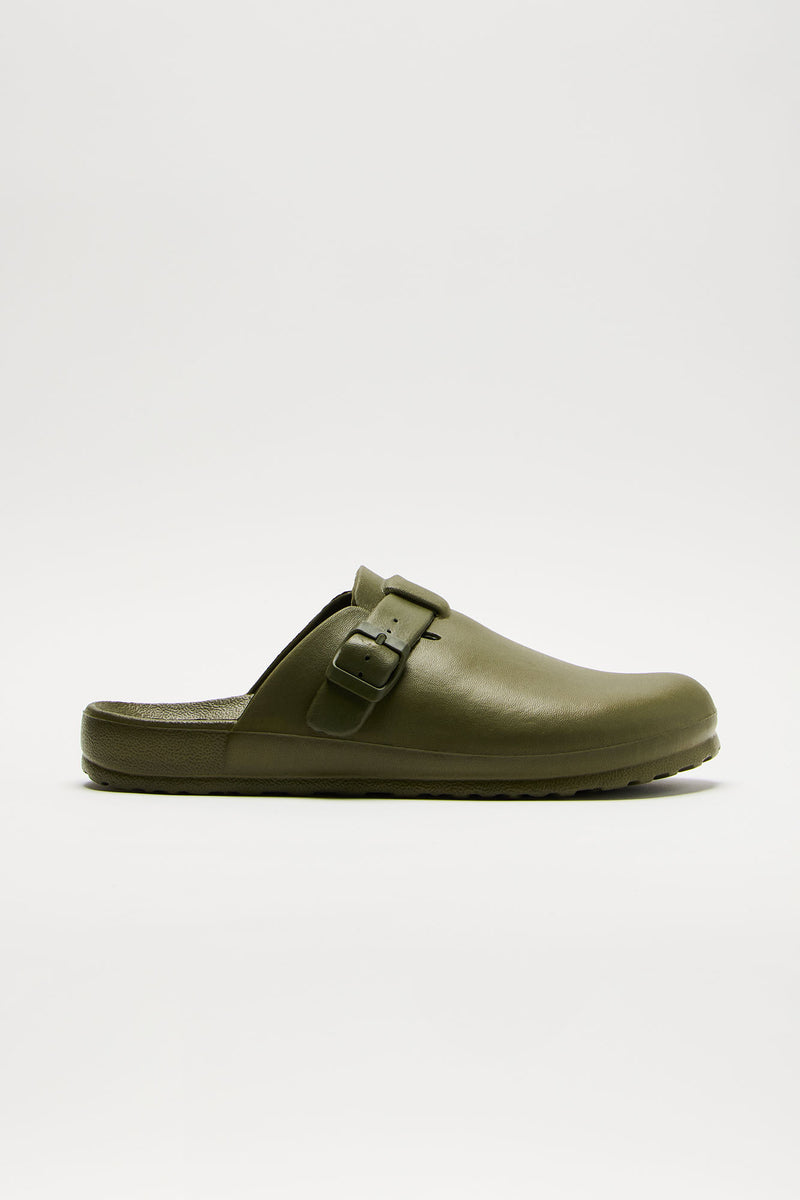 Safe Bet Mules - Olive | Fashion Nova, Mens Shoes | Fashion Nova
