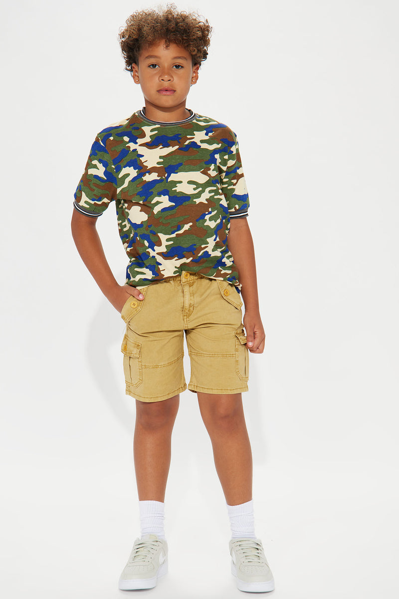 Mini Count On Me Ripstop Cargo Short - Yellow | Fashion Nova, Kids ...