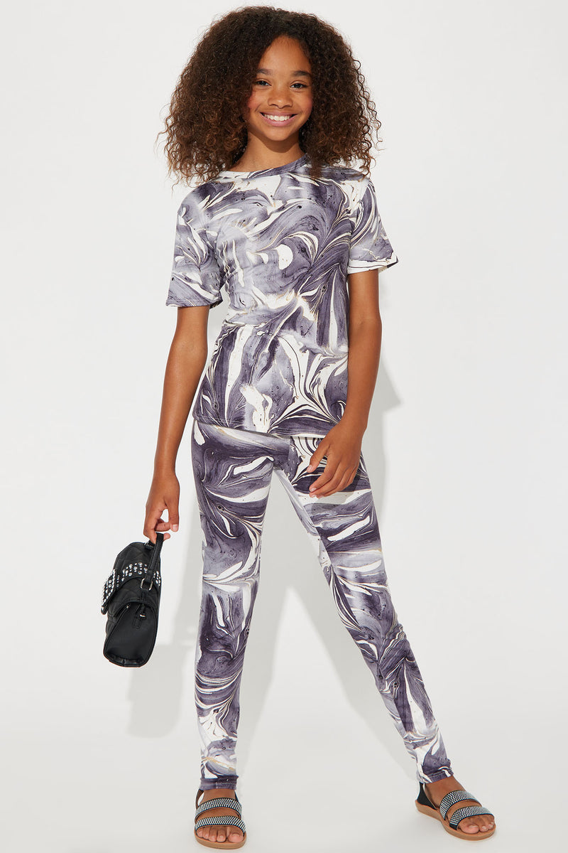 Mini Chelsea Love Legging Set - Black | Fashion Nova, Kids Sets | Fashion Nova