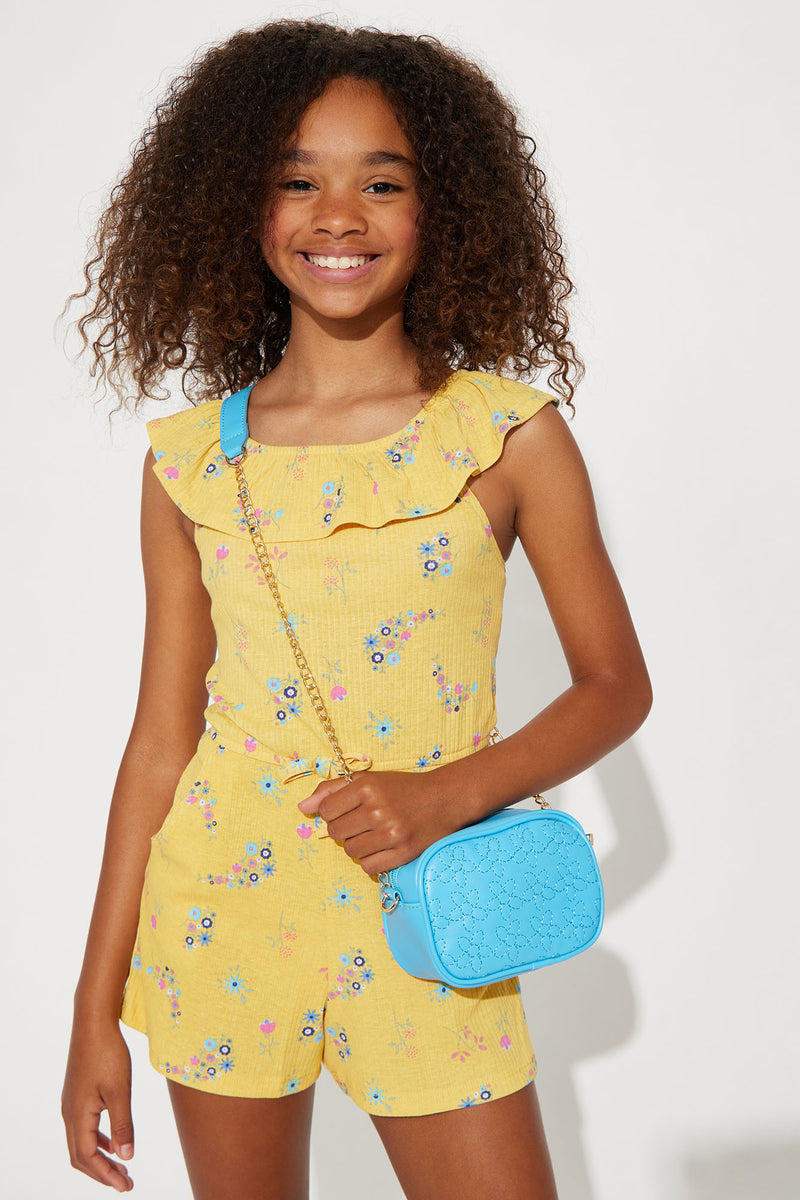 Mini Fashionably It Crossbody Chain Purse - Blue | Fashion Nova, Girls ...