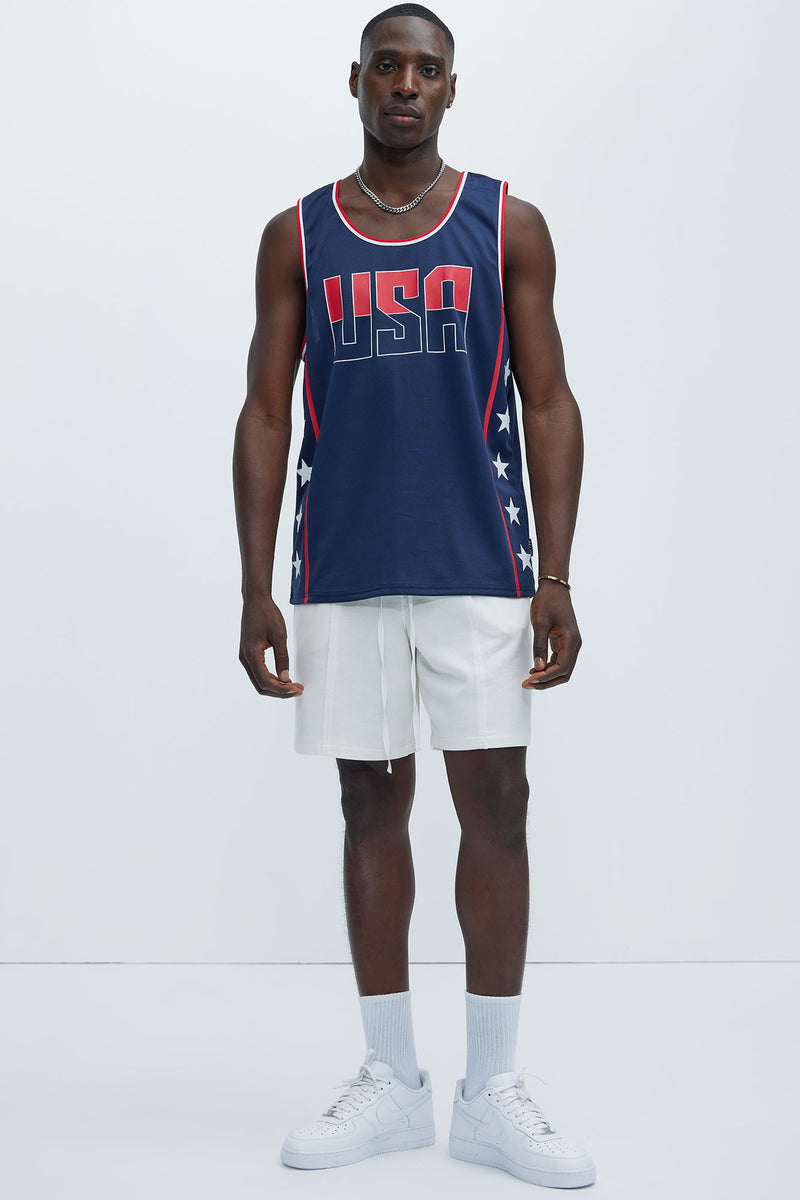Team USA Tank Top - Navy | Fashion Nova, Mens Tees & Tanks | Fashion Nova