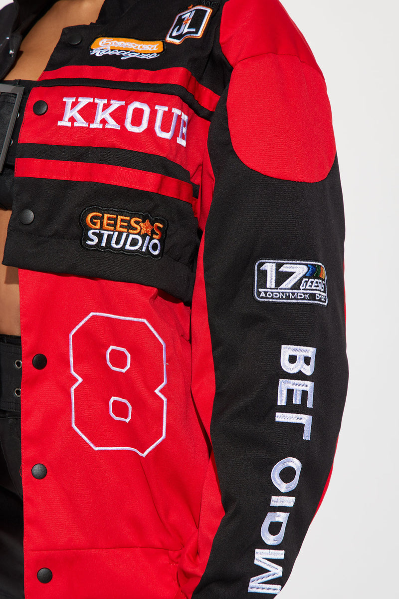 Cool Streets Bomber Jacket - Red | Fashion Nova, Jackets & Coats ...