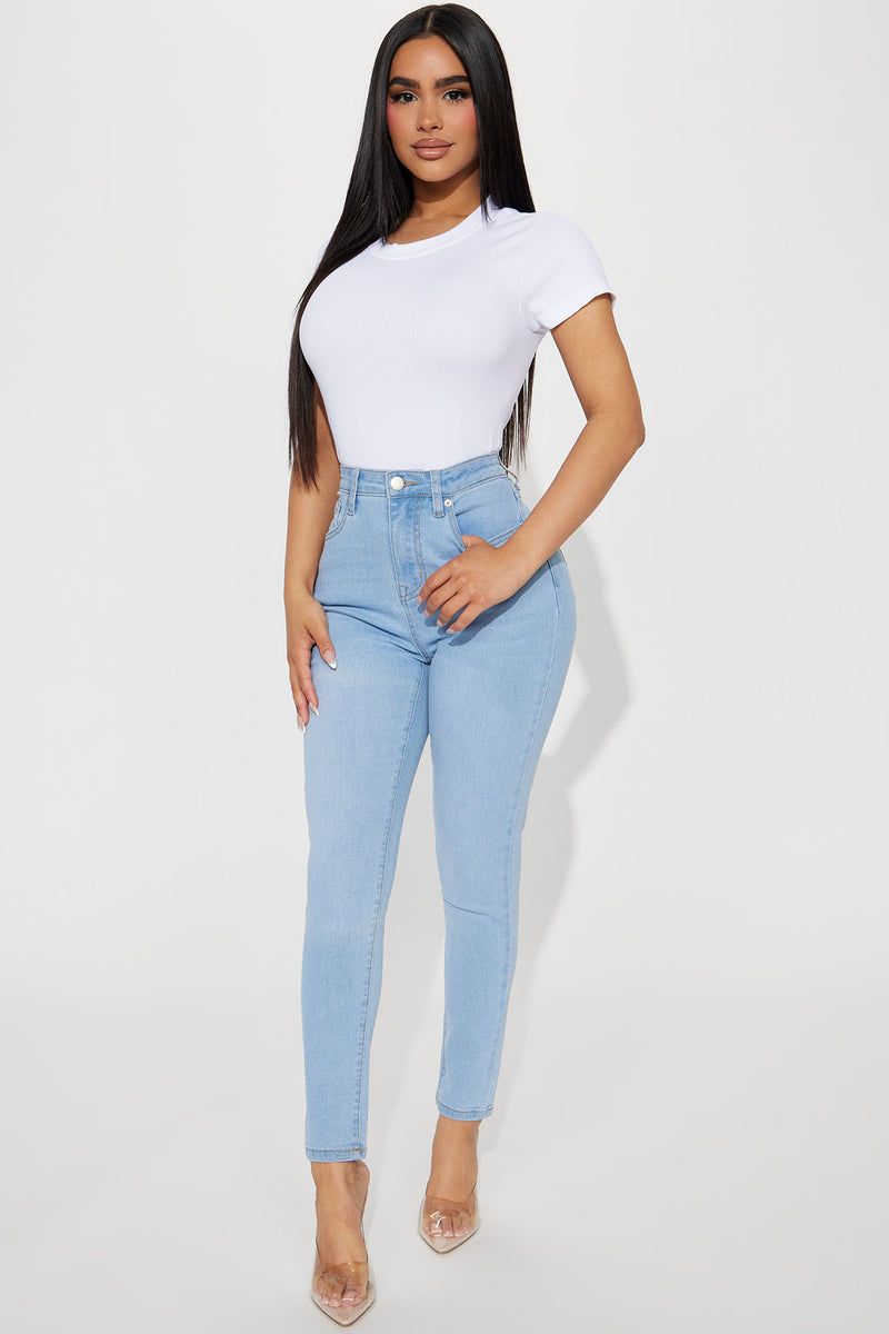 Alina Seamless Top - White | Fashion Nova, Basic Tops & Bodysuits ...