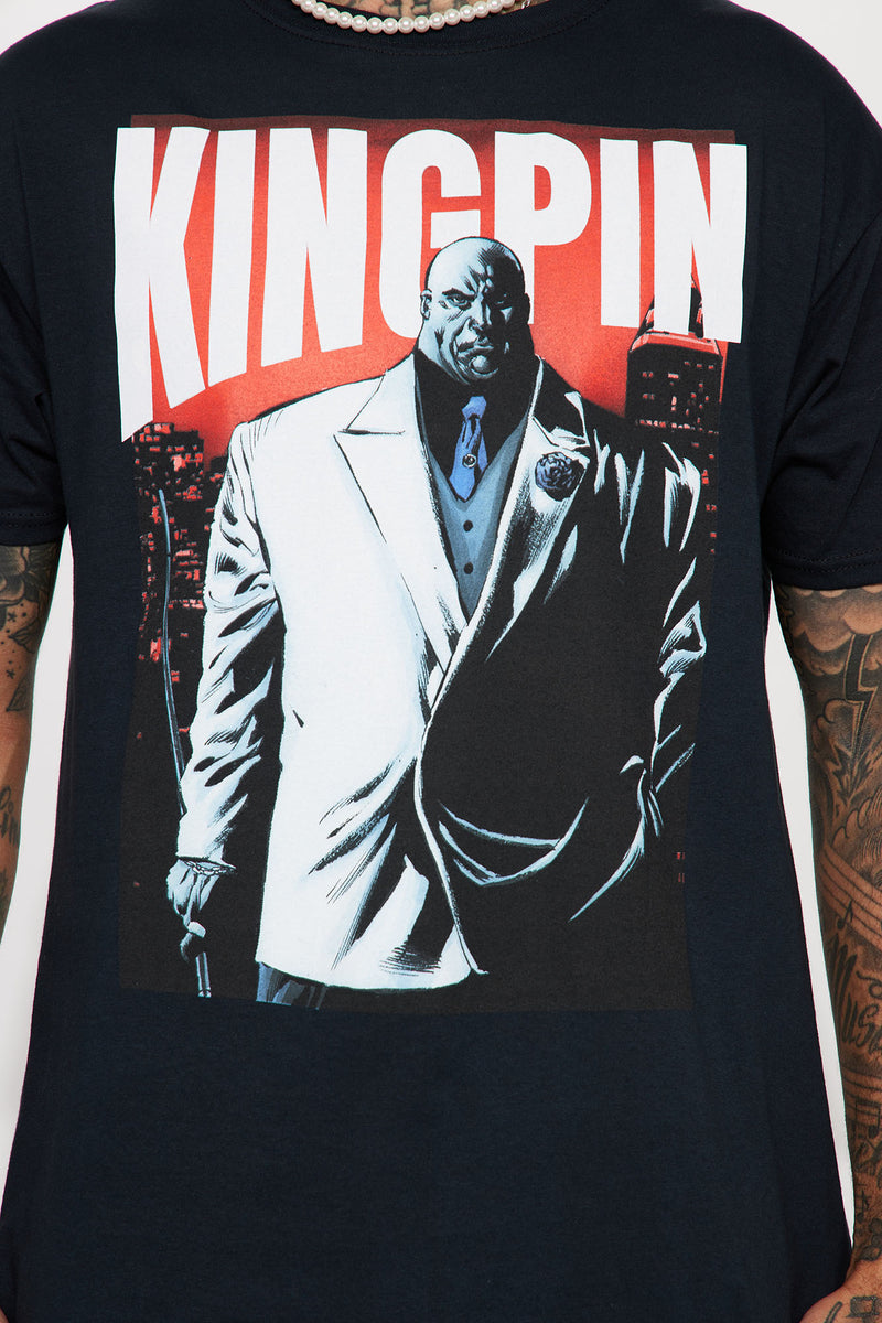 Kingpin Big Guy Short Sleeve Tee - Black | Fashion Nova, Mens Graphic ...