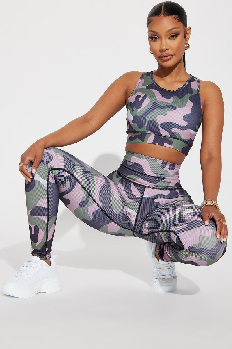 Stay Prepared Active Sports Bra - Pink/combo | Fashion Nova, Nova Sport ...