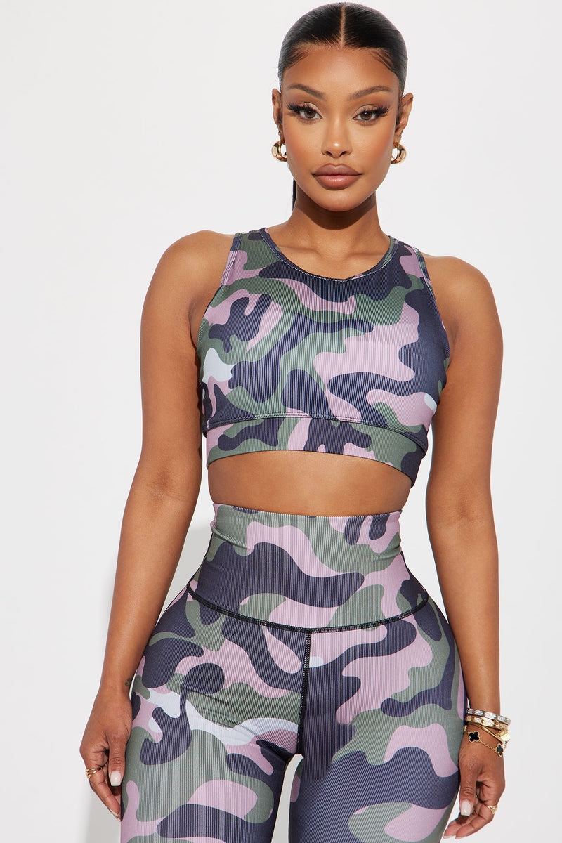 Stay Prepared Active Sports Bra - Pink/combo | Fashion Nova, Nova Sport ...