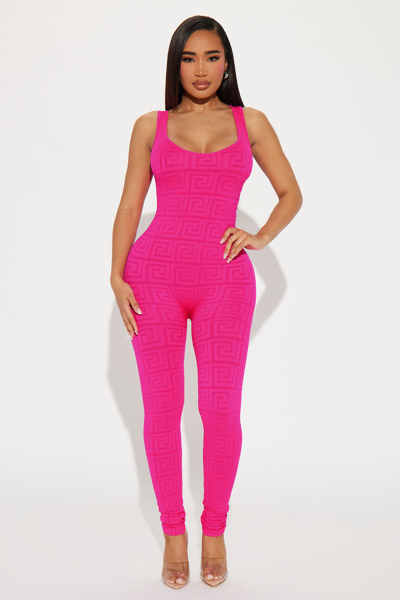 Jordan Seamless Jumpsuit - Pink | Fashion Nova, Jumpsuits | Fashion Nova