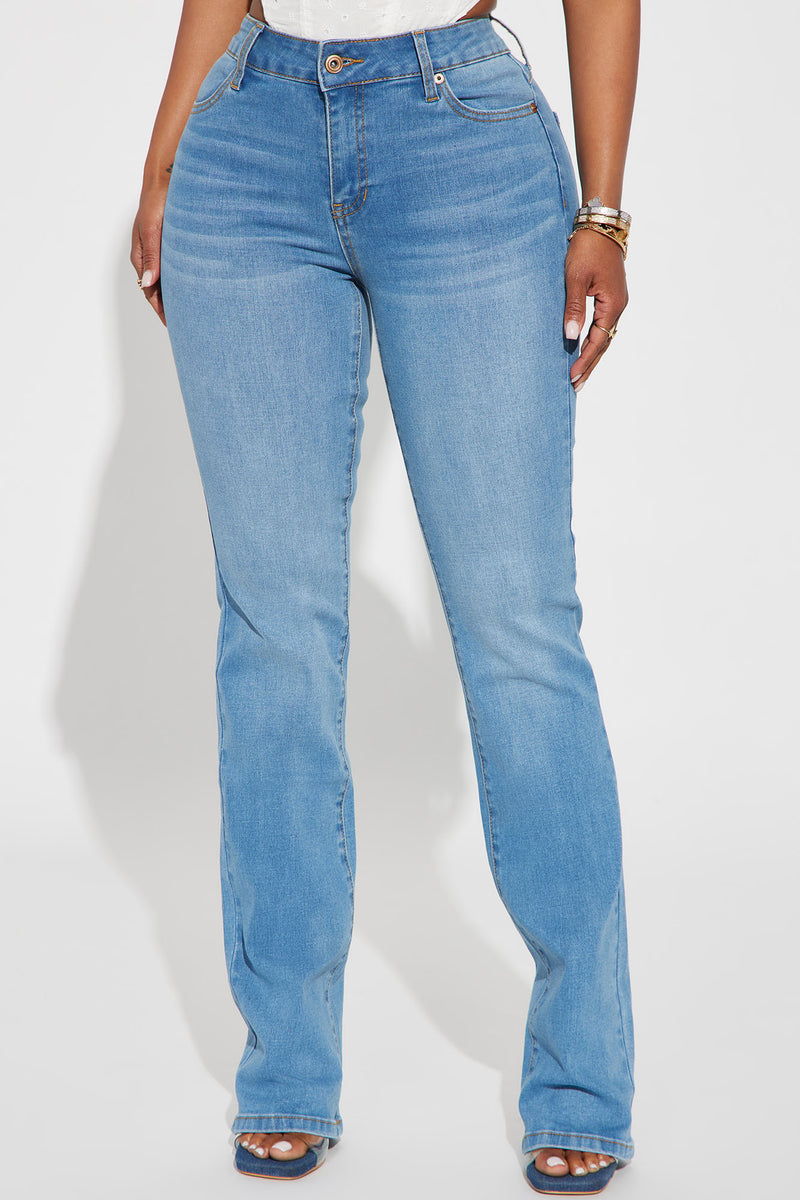 Memphis Stretch Booty Lifter Bootcut Jean - Medium Wash | Fashion Nova ...
