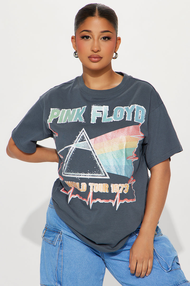 Pink Floyd Rhinestone Graphic Tee - Charcoal | Fashion Nova, Screens ...