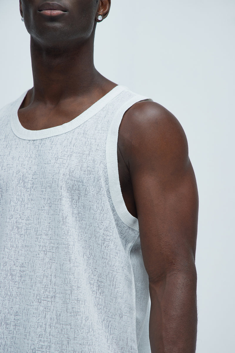 Henrik Textured Tank - White | Fashion Nova, Mens Tees & Tanks ...