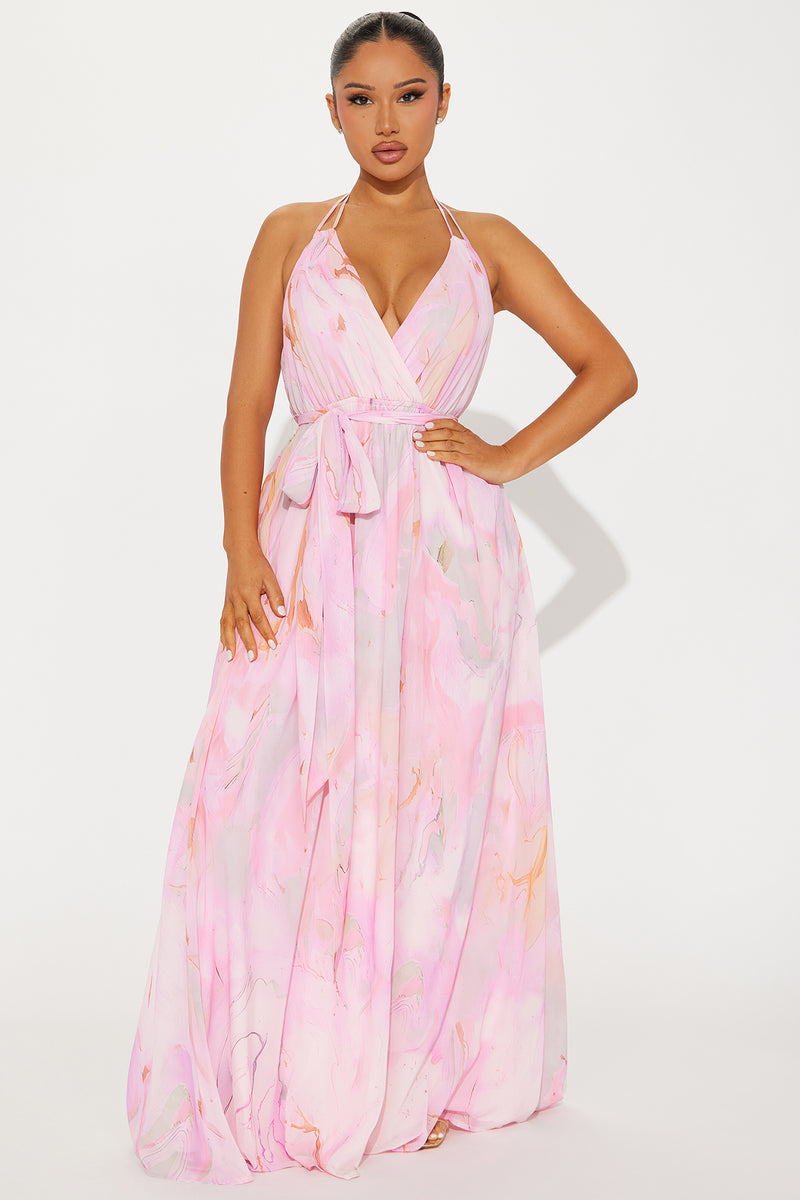 Pink Dreamland Maxi Dress - Pink | Fashion Nova, Dresses | Fashion Nova
