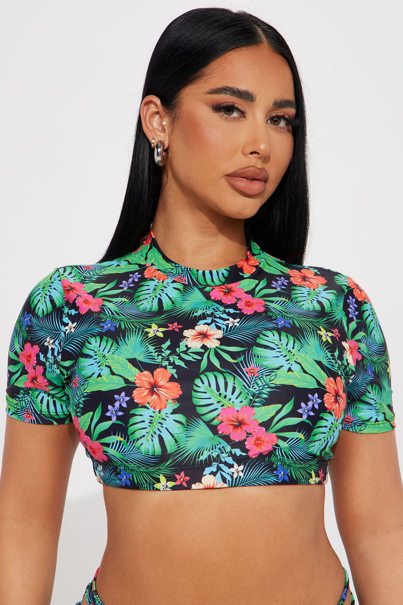 Maui Crop Bikini Top - Multi Color | Fashion Nova, Swimwear | Fashion Nova