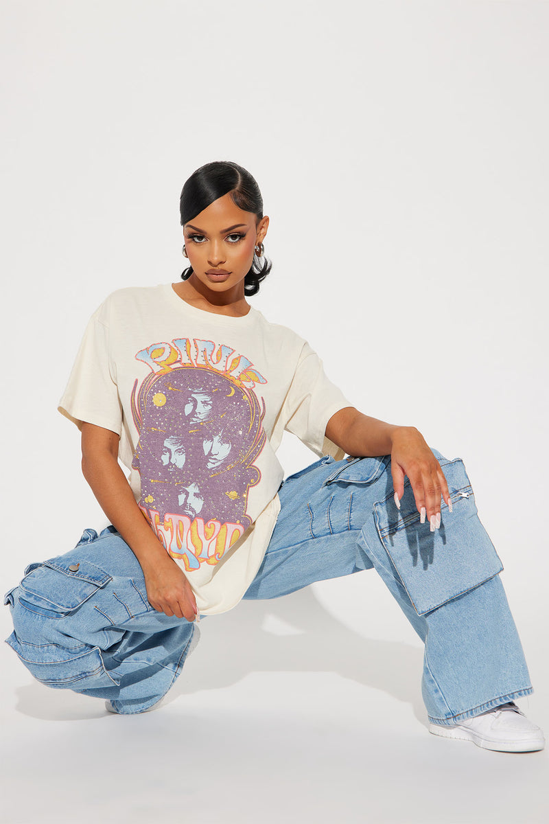 Pink Floyd Studded Graphic Tee - Sand | Fashion Nova, Screens Tops and ...