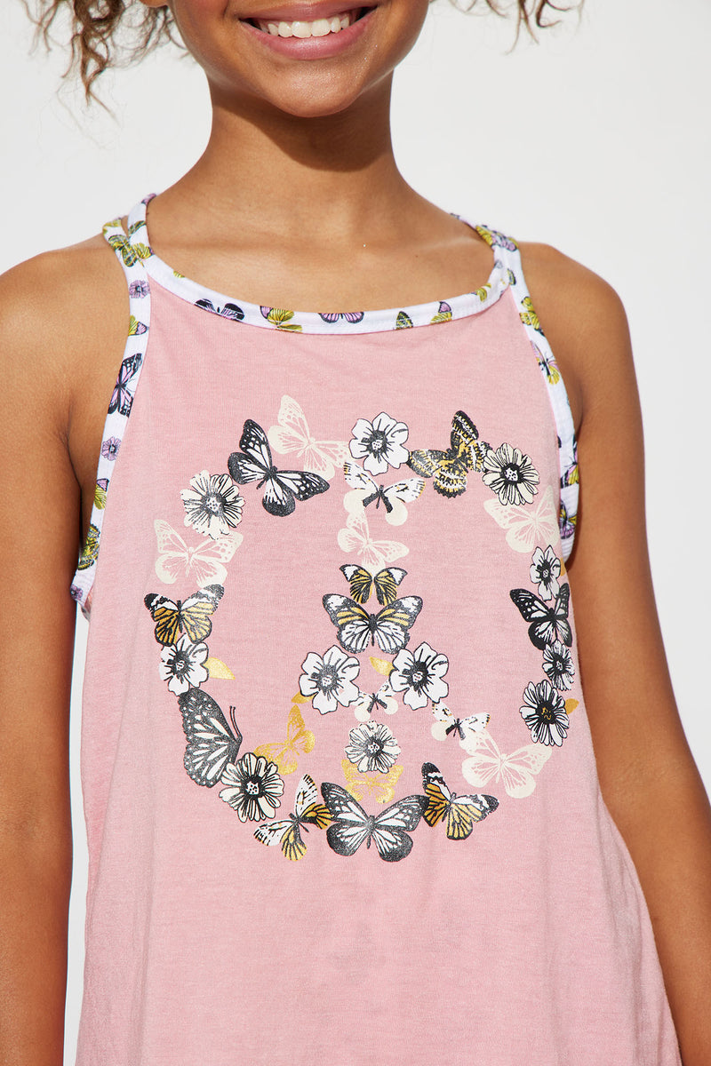 Mini Peace And Blessing Short Set - Mauve/combo | Fashion Nova, Kids ...
