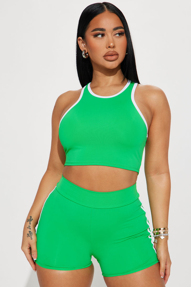 In Motion Active Set - Kelly Green | Fashion Nova, Nova Sport Sets ...