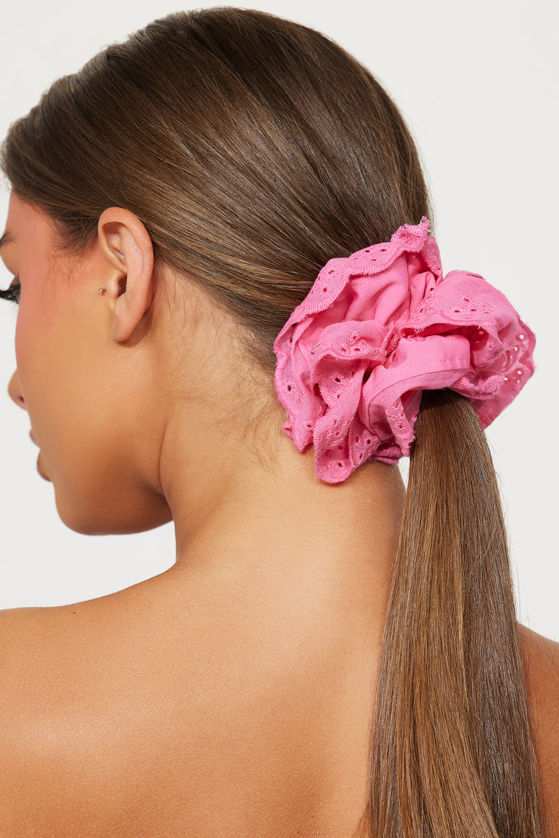 Fae Floral 3 Piece Hair Scrunchie Set - Pink/combo | Fashion Nova ...