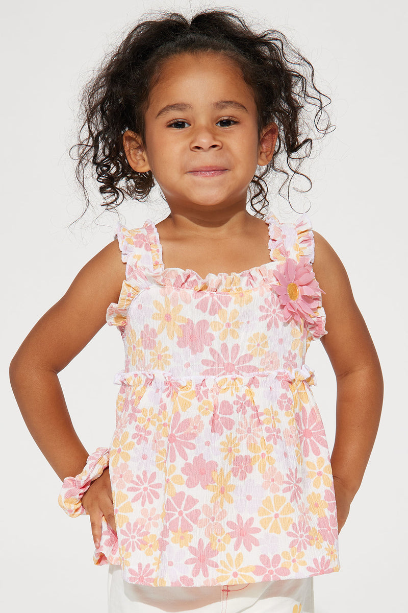 Mini Picking Flowers Short Set - Blush | Fashion Nova, Kids Sets ...