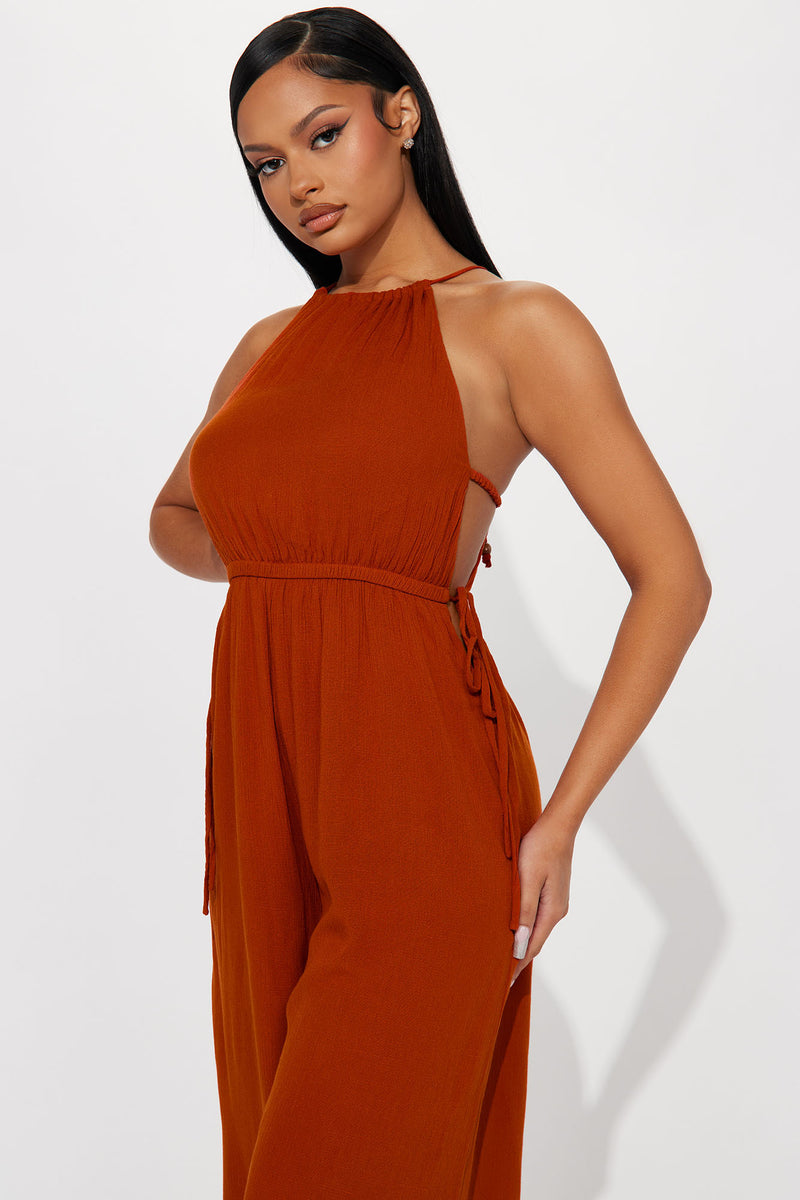 Bahamas Jumpsuit - Rust | Fashion Nova, Jumpsuits | Fashion Nova