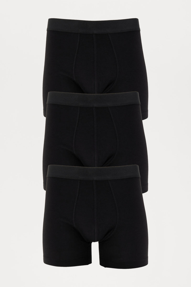 Essential Modal Boxer Brief 3 Pack - Black | Fashion Nova, Mens ...