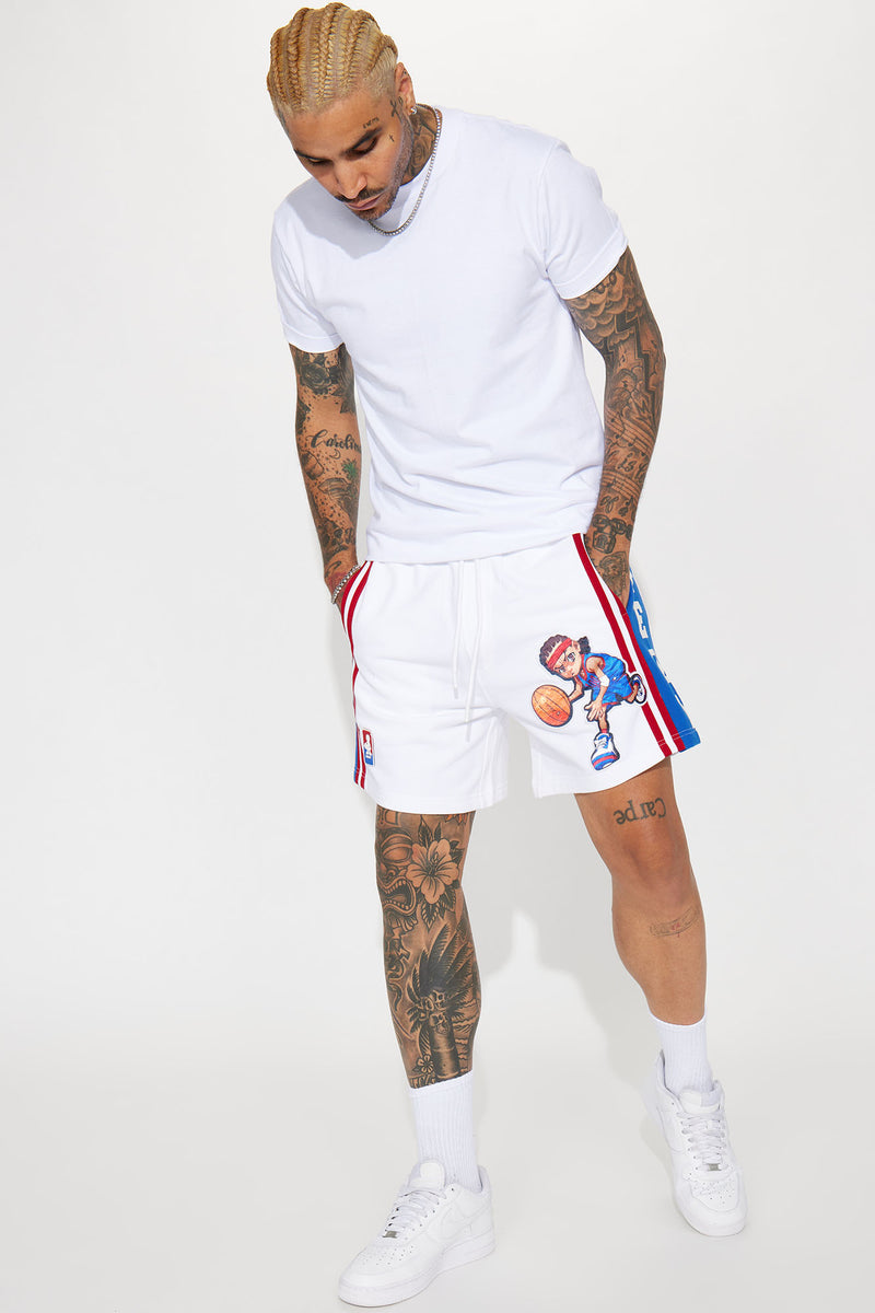 Boondocks Reezy Shorts - White | Fashion Nova, Mens Fleece Bottoms ...