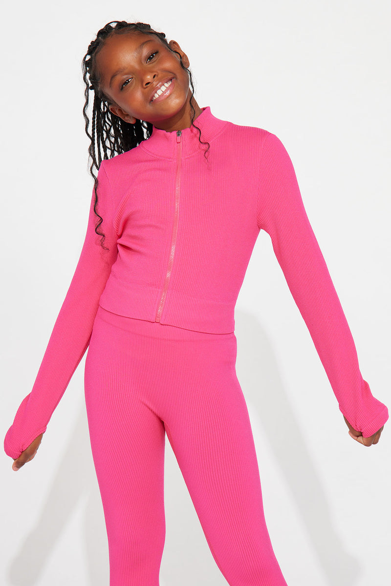 Mini Best Fit Seamless Jacket - Fuchsia | Fashion Nova, Kids Tops & T ...