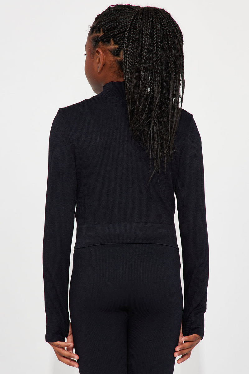 Mini Best Fit Seamless Jacket - Black | Fashion Nova, Kids Tops & T ...