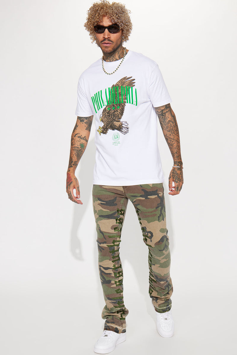 Philadelphia Short Sleeve Tee - White | Fashion Nova, Mens Graphic Tees ...