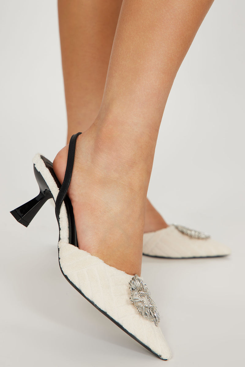 So Charming Sling Back Pumps - Cream | Fashion Nova, Shoes | Fashion Nova