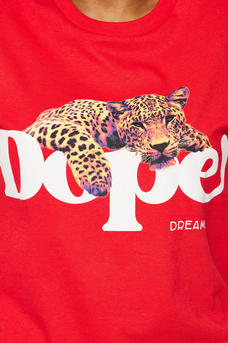 Dope Dreams Graphic Tee - Red | Fashion Nova, Screens Tops and Bottoms ...