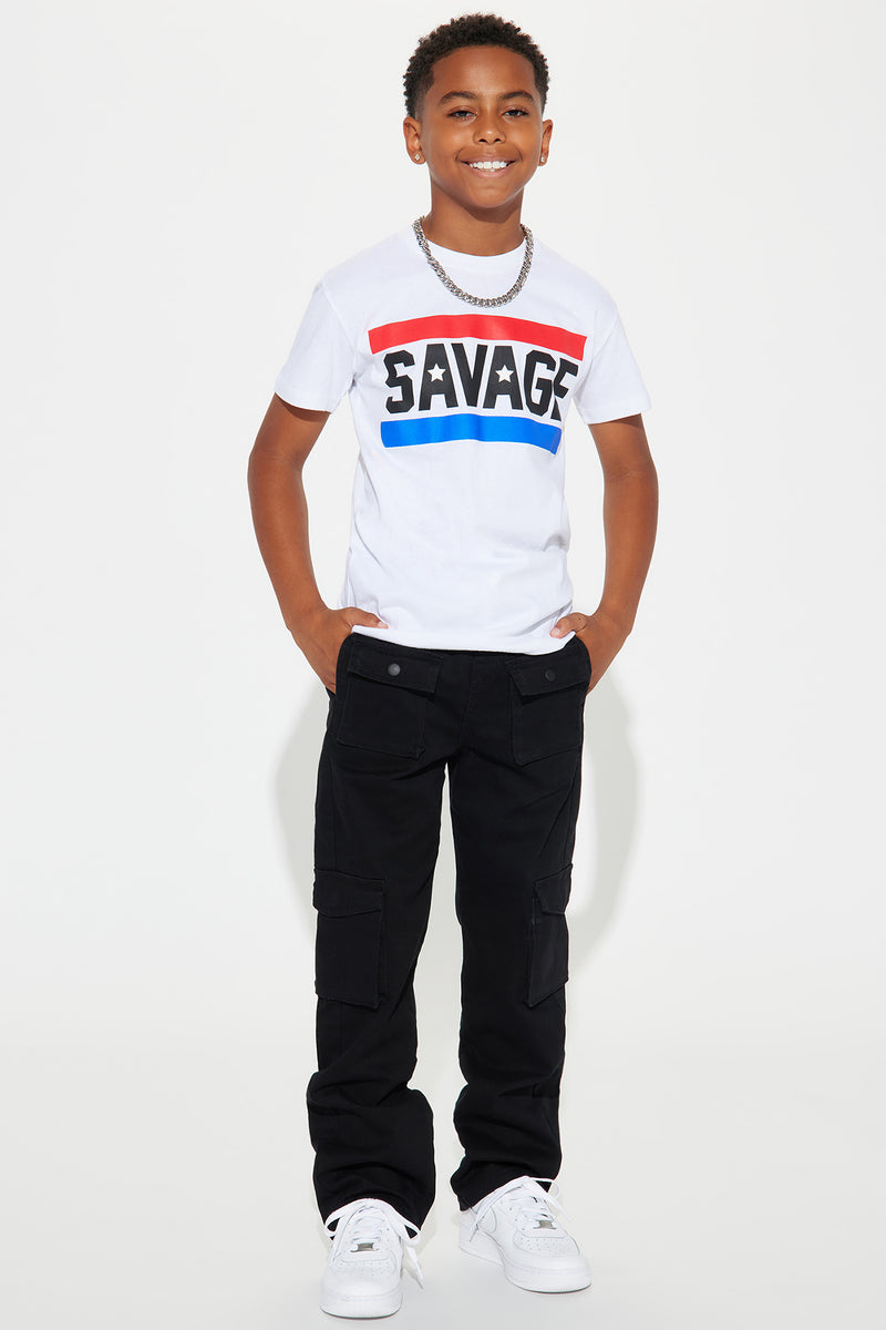 Mini Howard Relaxed Cargo Pants - Black | Fashion Nova, Kids Pants ...