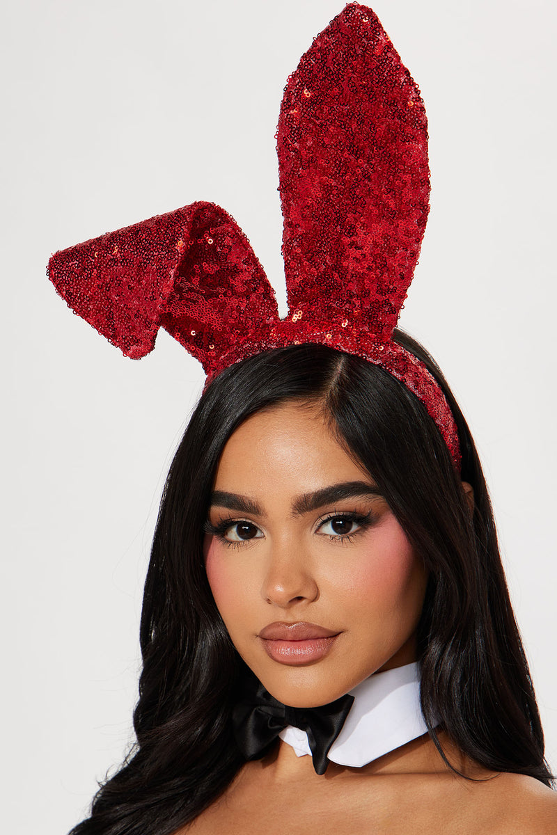 Playboy Holiday Bunny 6 Piece Costume Set - Red | Fashion Nova ...