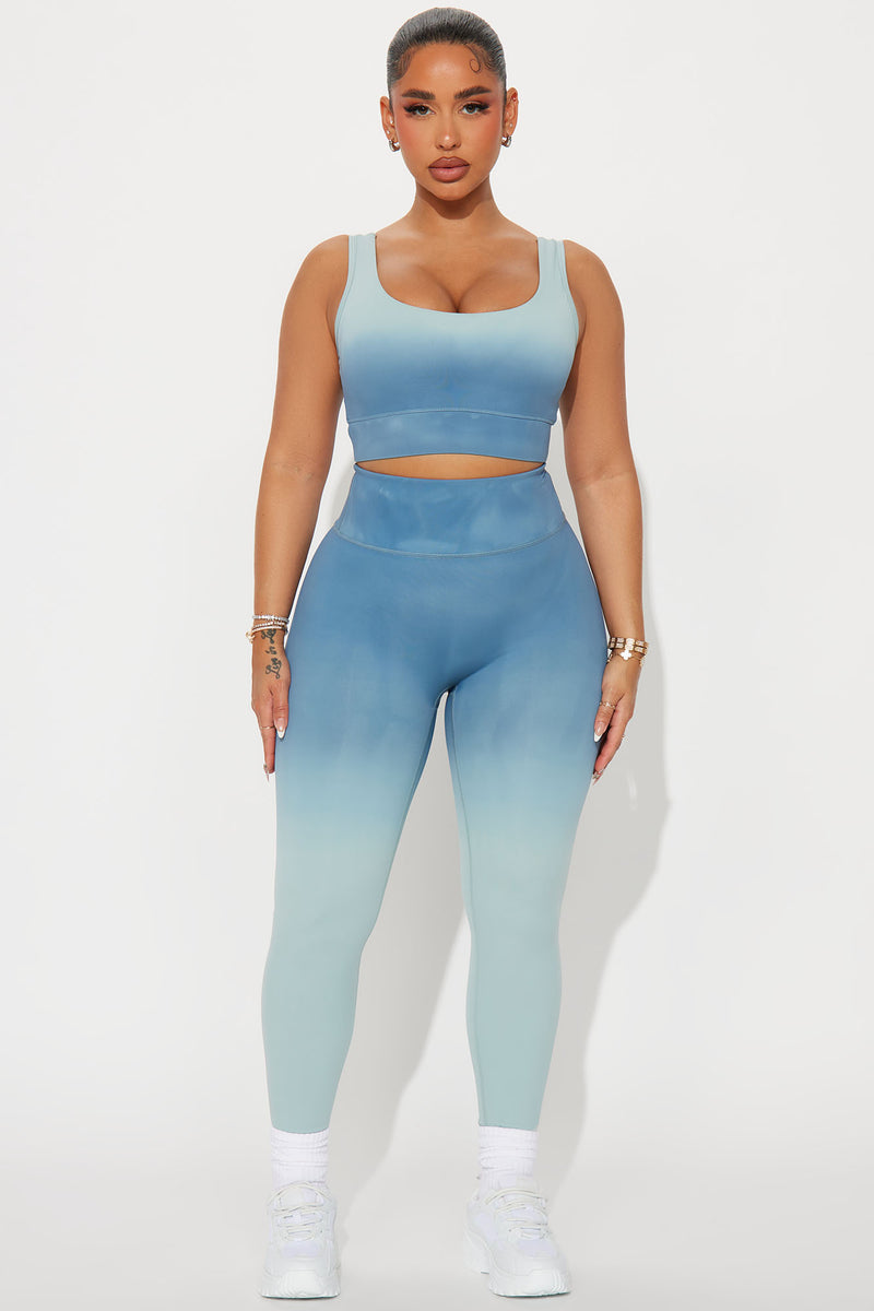 Summer Fit Ombre Active Set - Blue/combo | Fashion Nova, Nova Sport ...