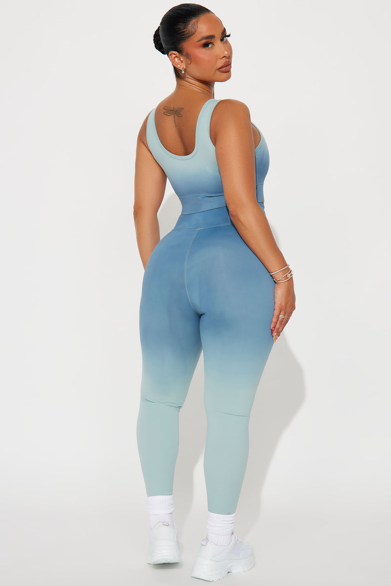 Summer Fit Ombre Active Set - Blue/combo | Fashion Nova, Nova Sport ...