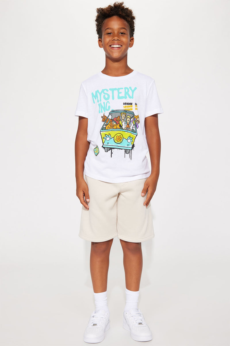 Mini Mystery Inc Scooby Doo Short Sleeve Tee - White | Fashion Nova ...