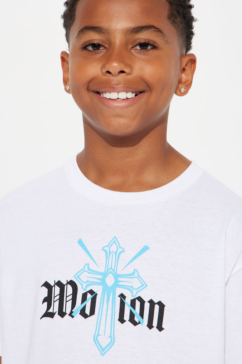 Mini Forward Motions Short Sleeve Tee - White | Fashion Nova, Kids Tops ...